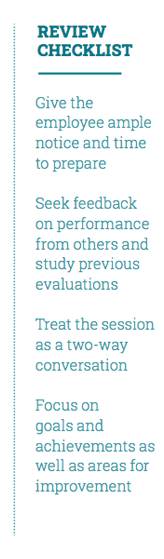 Performance reviews are a lot like walking a tightrope: withholding ...