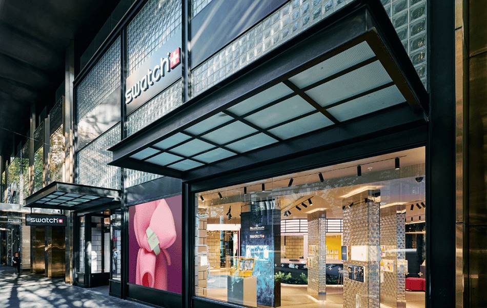 Swiss watch manufacturer Swatch has opened two new flagship stores in ...