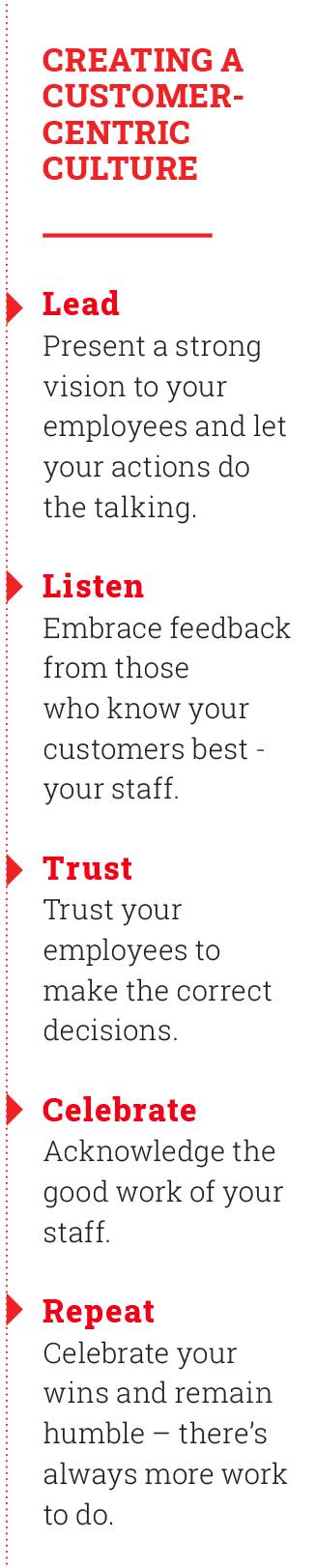 Your staff is much closer to the customer than management. Employees ...