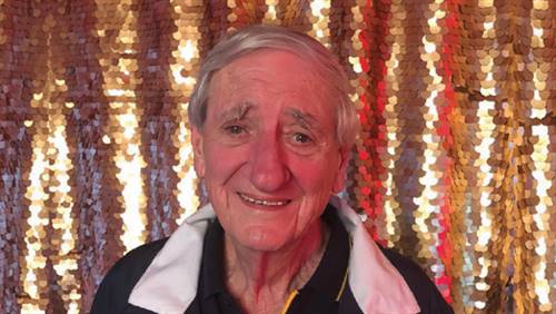 Graham Jackson is given honourary award from Showcase in 2018 for his ...