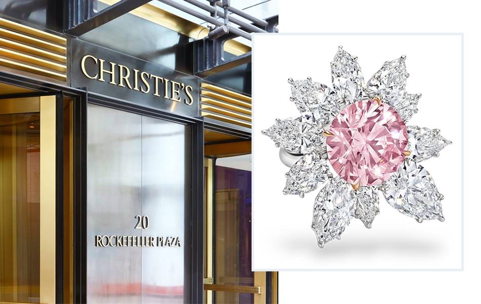 At the most recent jewellery auction at Christie’s in New York, a pink ...